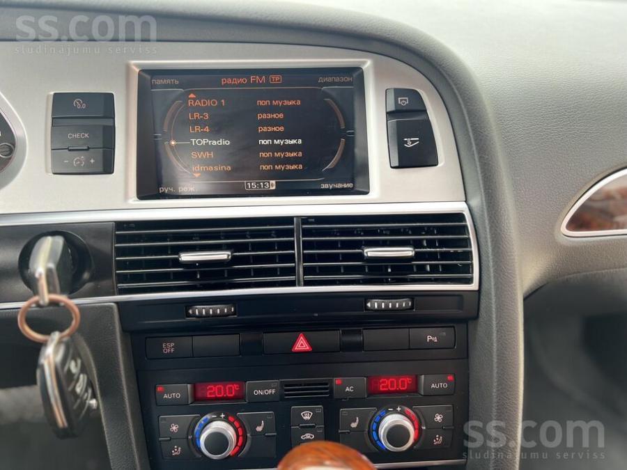 Audi A6 2009 Jēkabpils, ar dzinēja tilpumu 2.70 L un nobraukumu 380 tūkst. km par 5550 €, foto 26 vietnē AUTOMOTO.COM.LV