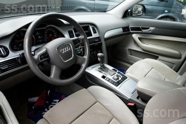 Audi A6 2010 in Riga, with an engine capacity of 2.70 L and mileage of 0 thousand km for 7300 €, photo 6 on AUTOMOTO.COM.LV