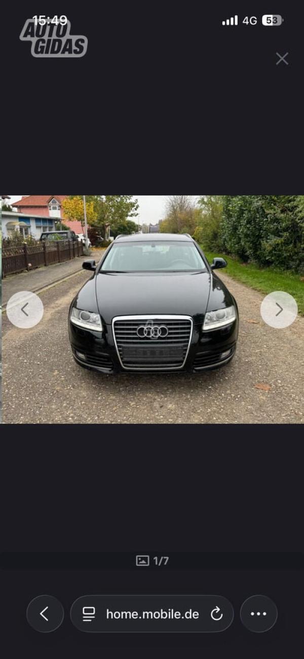 Audi A6 2010 in Vilnius, with an engine capacity of 2.70 L and mileage of 300 thousand km for 2850 €, photo 1 on AUTOMOTO.COM.LV
