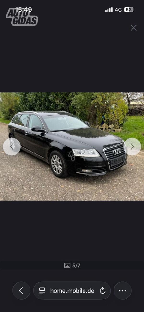 Audi A6 2010 in Vilnius, with an engine capacity of 2.70 L and mileage of 300 thousand km for 2850 €, photo 5 on AUTOMOTO.COM.LV