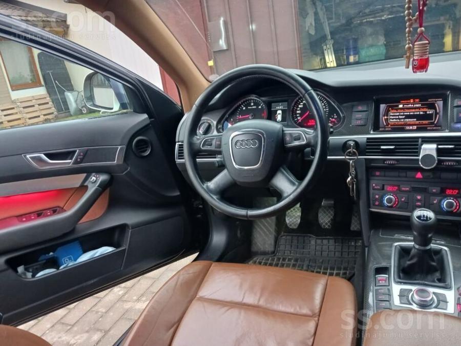 Audi A6 2010 in Riga, with an engine capacity of 2.00 L and mileage of 396 thousand km for 4500 €, photo 6 on AUTOMOTO.COM.LV