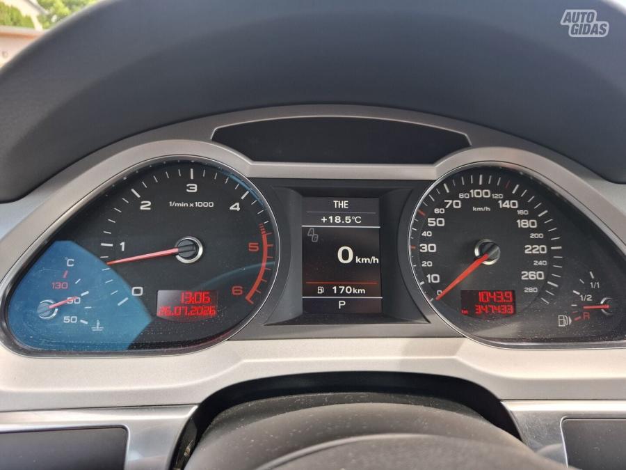 Audi A6 2010 in Alytus, with an engine capacity of 2.70 L and mileage of 348 thousand km for 4444 €, photo 8 on AUTOMOTO.COM.LV