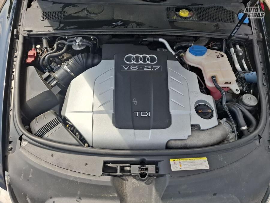 Audi A6 2010 in Alytus, with an engine capacity of 2.70 L and mileage of 348 thousand km for 4444 €, photo 10 on AUTOMOTO.COM.LV