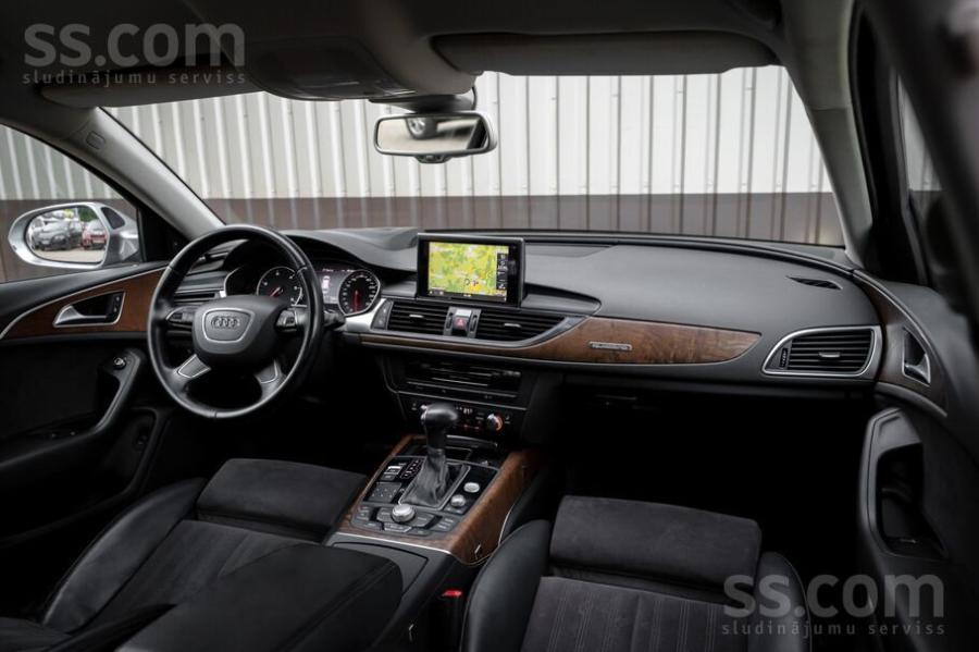 Audi A6 2012 in Talsi, with an engine capacity of 3.00 L and mileage of 307 thousand km for 10950 €, photo 8 on AUTOMOTO.COM.LV