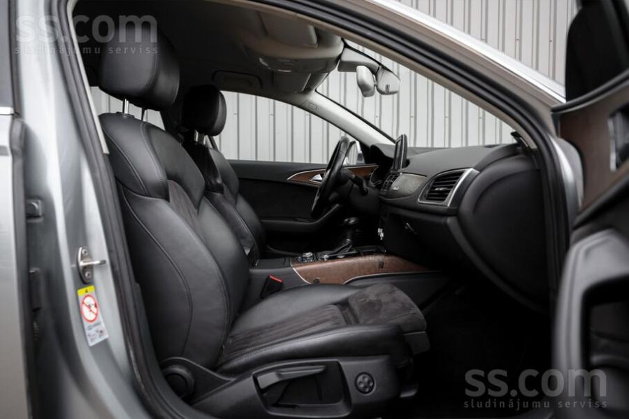 Audi A6 2012 in Talsi, with an engine capacity of 3.00 L and mileage of 307 thousand km for 10950 €, photo 12 on AUTOMOTO.COM.LV