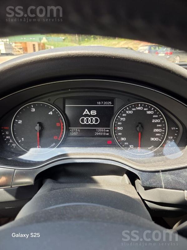 Audi A6 2012 in Madona, with an engine capacity of 3.00 L and mileage of 294 thousand km for 10750 €, photo 6 on AUTOMOTO.COM.LV