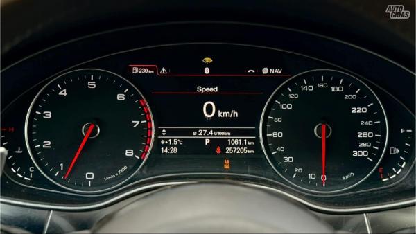 Audi A6 2012 Viļņa, ar dzinēja tilpumu 3.00 L un nobraukumu 258 tūkst. km par 5250 €, foto 9 vietnē AUTOMOTO.COM.LV