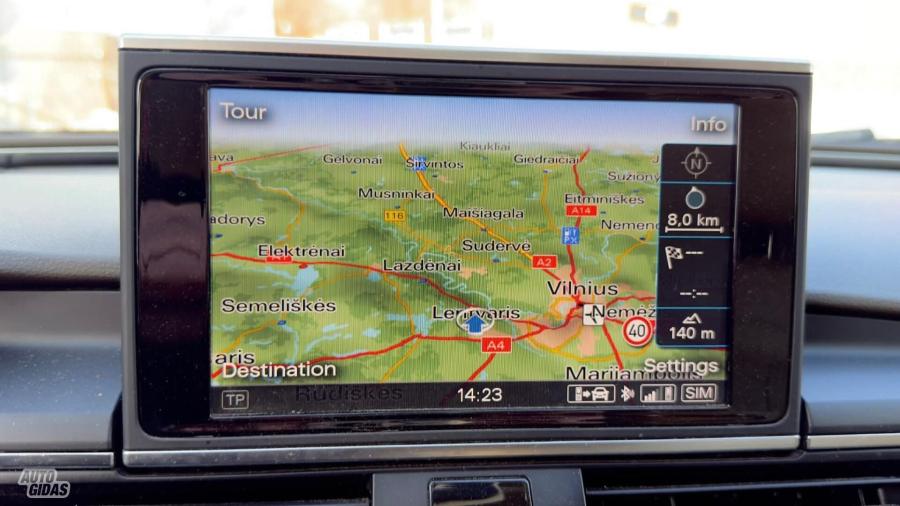Audi A6 2012 in Vilnius, with an engine capacity of 3.00 L and mileage of 258 thousand km for 5250 €, photo 11 on AUTOMOTO.COM.LV
