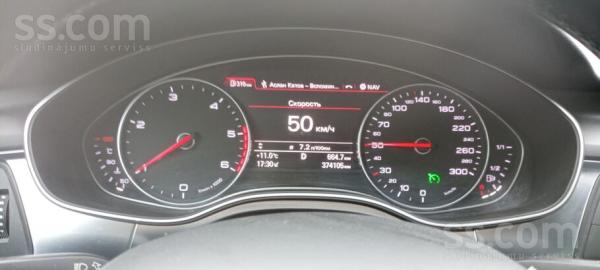Audi A6 2012 in Jekabpils, with an engine capacity of 3.00 L and mileage of 374 thousand km for 8500 €, photo 7 on AUTOMOTO.COM.LV