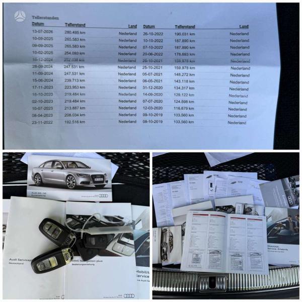 Ауди А6 2012 в Вильнюс, объемом двигателя 3.00 л и пробегом 280 тыс. км за 11600 €, фото 4 на AUTOMOTO.COM.LV