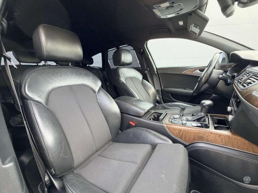 Audi A6 2012 in Utena, with an engine capacity of 2.97 L and mileage of 395 thousand km for 8850 €, photo 25 on AUTOMOTO.COM.LV