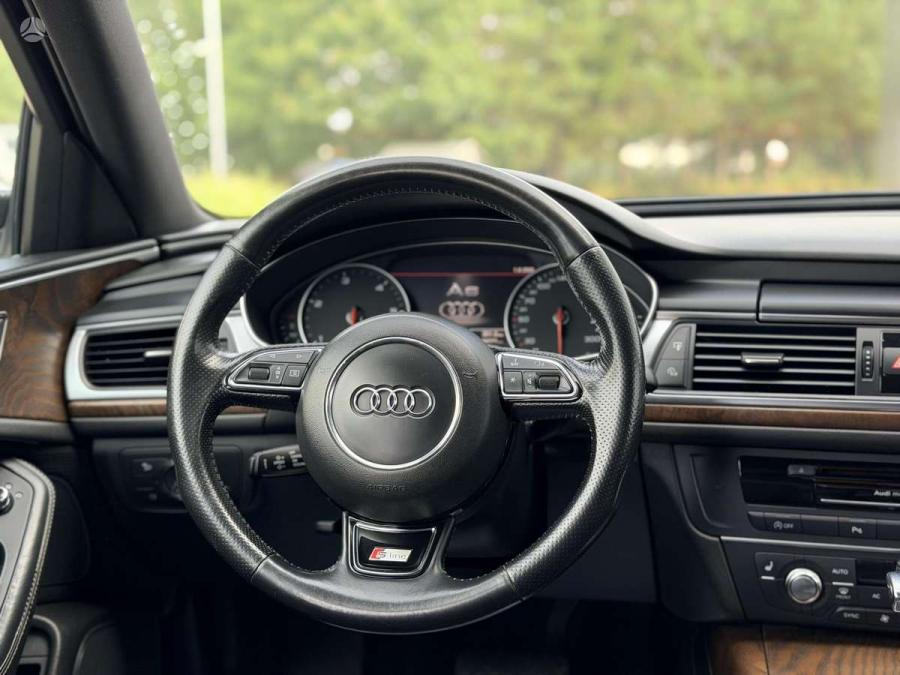 Audi A6 2012 in Utena, with an engine capacity of 2.97 L and mileage of 395 thousand km for 8850 €, photo 33 on AUTOMOTO.COM.LV