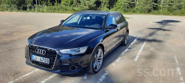 Audi A6 2013 in Valmiera, with an engine capacity of 3.00 L and mileage of 245 thousand km for 10500 €, photo 2 on AUTOMOTO.COM.LV