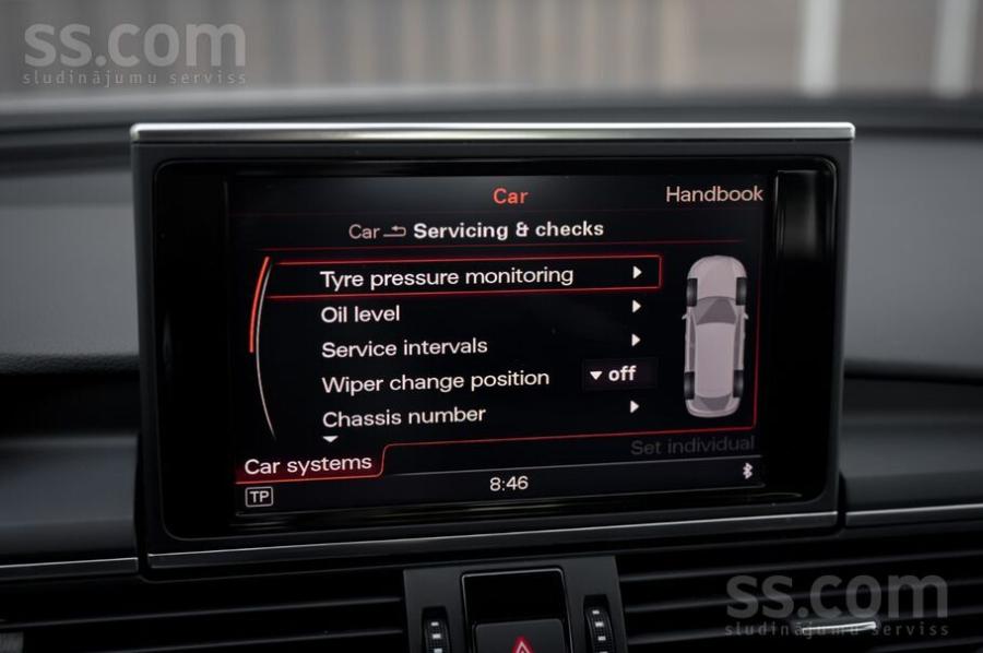 Audi A6 2013 Talsi, ar dzinēja tilpumu 2.00 L un nobraukumu 209 tūkst. km par 11950 €, foto 25 vietnē AUTOMOTO.COM.LV