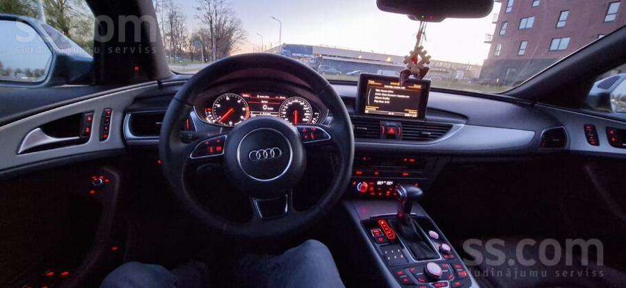 Audi A6 2013 in Riga, with an engine capacity of 3.00 L and mileage of 401 thousand km for 12500 €, photo 7 on AUTOMOTO.COM.LV
