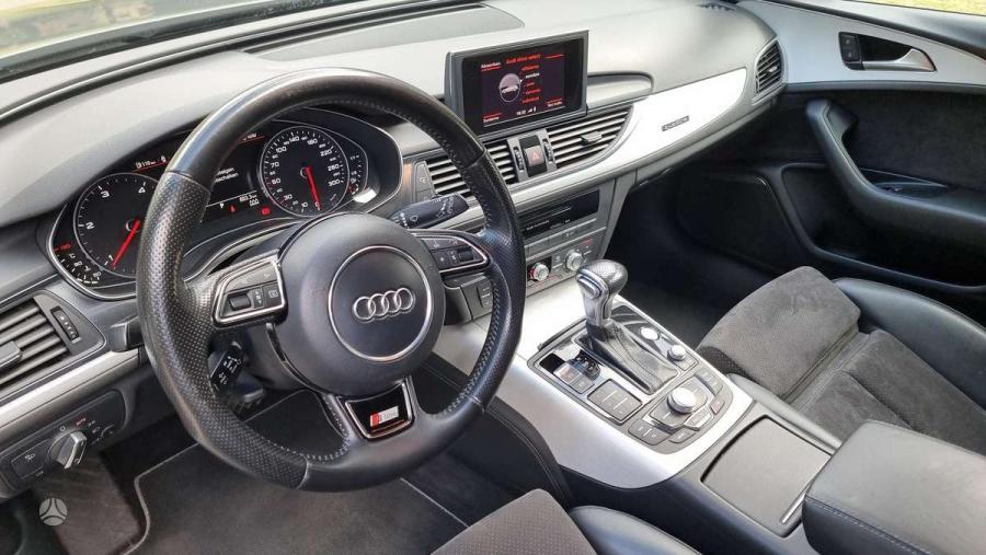 Audi A6 2013 in Vilnius, with an engine capacity of 3.00 L and mileage of 212 thousand km for 12000 €, photo 11 on AUTOMOTO.COM.LV