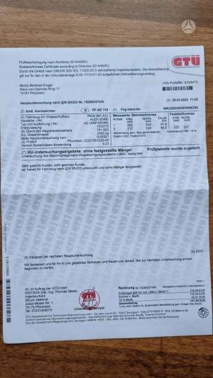 Audi A6 2013 in Vilnius, with an engine capacity of 3.00 L and mileage of 212 thousand km for 12000 €, photo 52 on AUTOMOTO.COM.LV