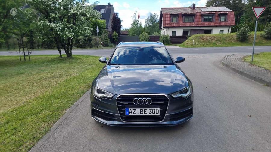 Audi A6 2013 in Vilnius, with an engine capacity of 3.00 L and mileage of 212 thousand km for 11900 €, photo 1 on AUTOMOTO.COM.LV