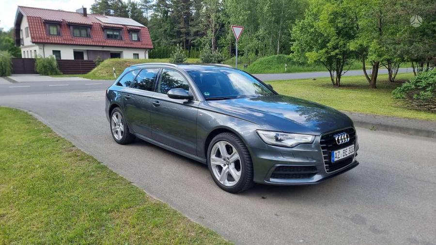 Audi A6 2013 in Vilnius, with an engine capacity of 3.00 L and mileage of 212 thousand km for 11900 €, photo 4 on AUTOMOTO.COM.LV