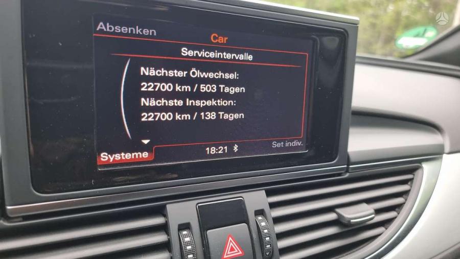 Audi A6 2013 in Vilnius, with an engine capacity of 3.00 L and mileage of 212 thousand km for 11900 €, photo 14 on AUTOMOTO.COM.LV