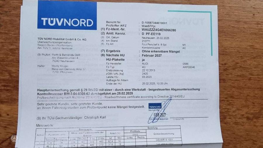 Audi A6 2013 in Vilnius, with an engine capacity of 3.00 L and mileage of 212 thousand km for 11900 €, photo 53 on AUTOMOTO.COM.LV