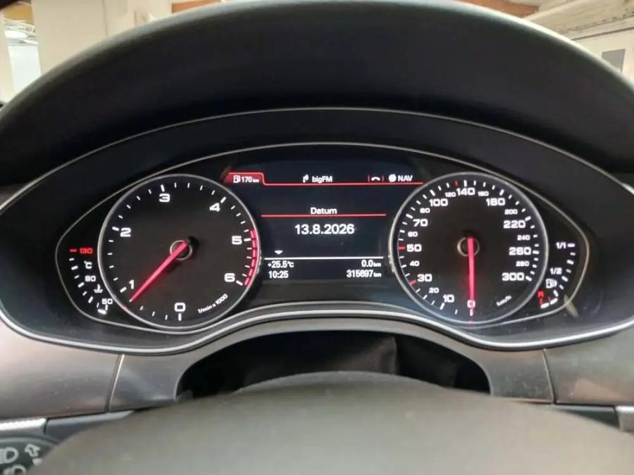Audi A6 2013 in Marupe, with an engine capacity of 3.00 L and mileage of 315 thousand km for 8750 €, photo 13 on AUTOMOTO.COM.LV