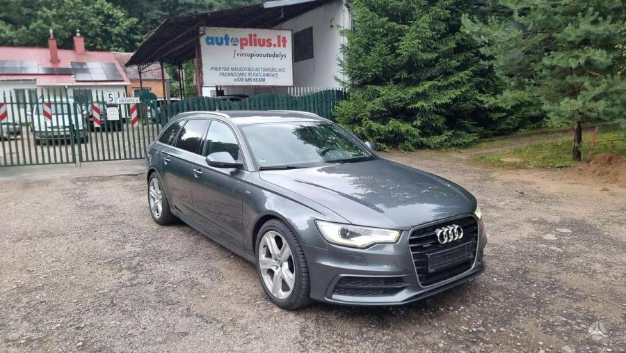 Audi A6 2013 in Vilnius, with an engine capacity of 3.00 L and mileage of 212 thousand km for 11740 €, photo 1 on AUTOMOTO.COM.LV