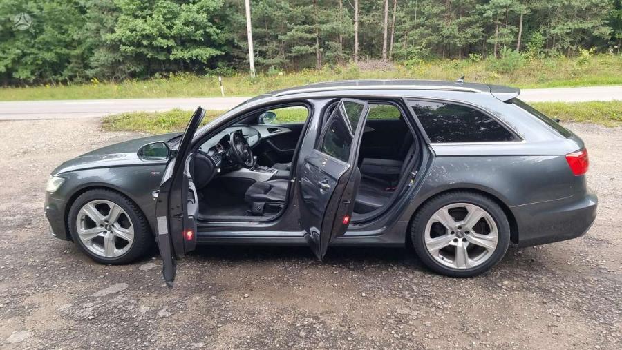 Audi A6 2013 in Vilnius, with an engine capacity of 3.00 L and mileage of 212 thousand km for 11740 €, photo 7 on AUTOMOTO.COM.LV