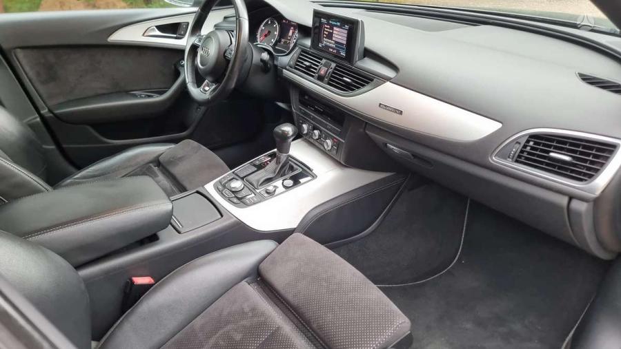 Audi A6 2013 in Vilnius, with an engine capacity of 3.00 L and mileage of 212 thousand km for 11740 €, photo 14 on AUTOMOTO.COM.LV