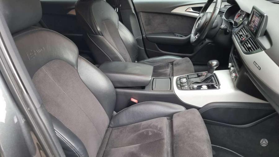Audi A6 2013 in Vilnius, with an engine capacity of 3.00 L and mileage of 212 thousand km for 11740 €, photo 15 on AUTOMOTO.COM.LV