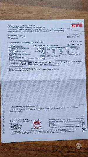 Audi A6 2013 in Vilnius, with an engine capacity of 3.00 L and mileage of 212 thousand km for 11740 €, photo 57 on AUTOMOTO.COM.LV