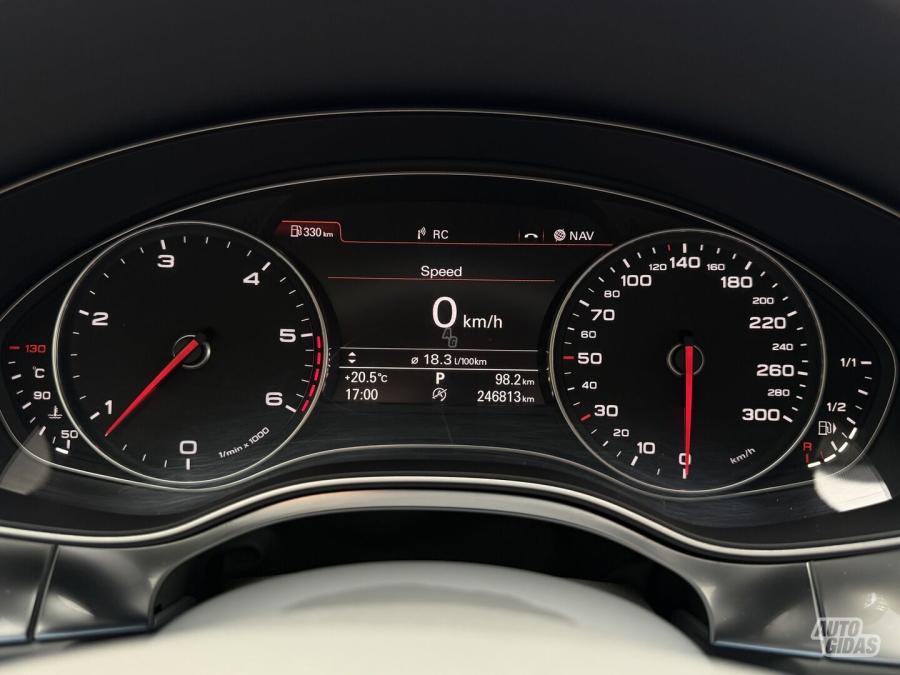 Audi A6 2014 in Vilnius, with an engine capacity of 3.00 L and mileage of 247 thousand km for 11000 €, photo 32 on AUTOMOTO.COM.LV