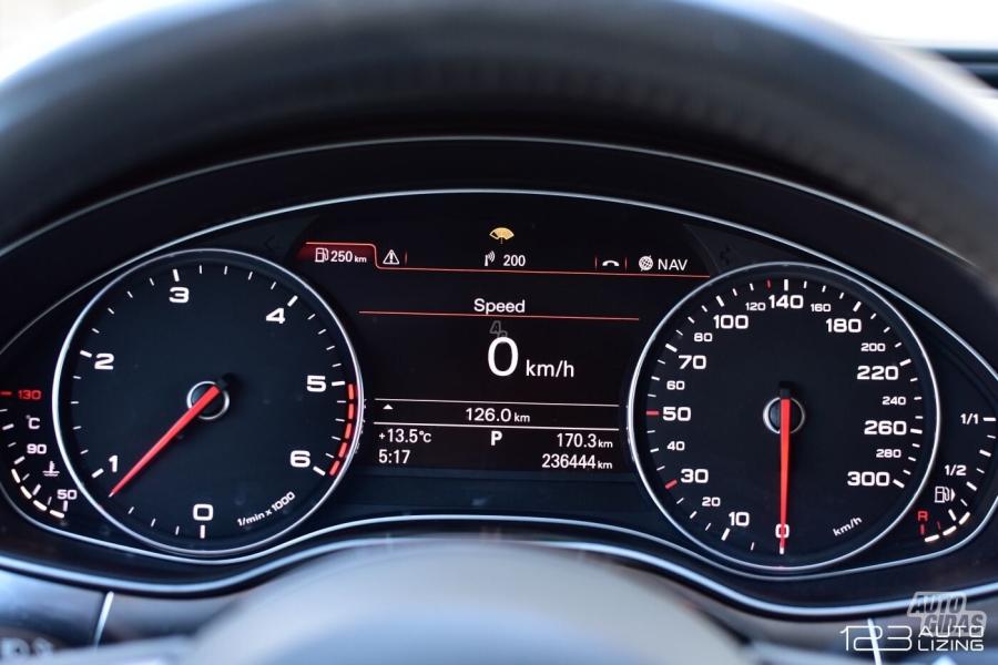 Audi A6 2014 in Kretinga, with an engine capacity of 3.00 L and mileage of 236 thousand km for 12500 €, photo 23 on AUTOMOTO.COM.LV