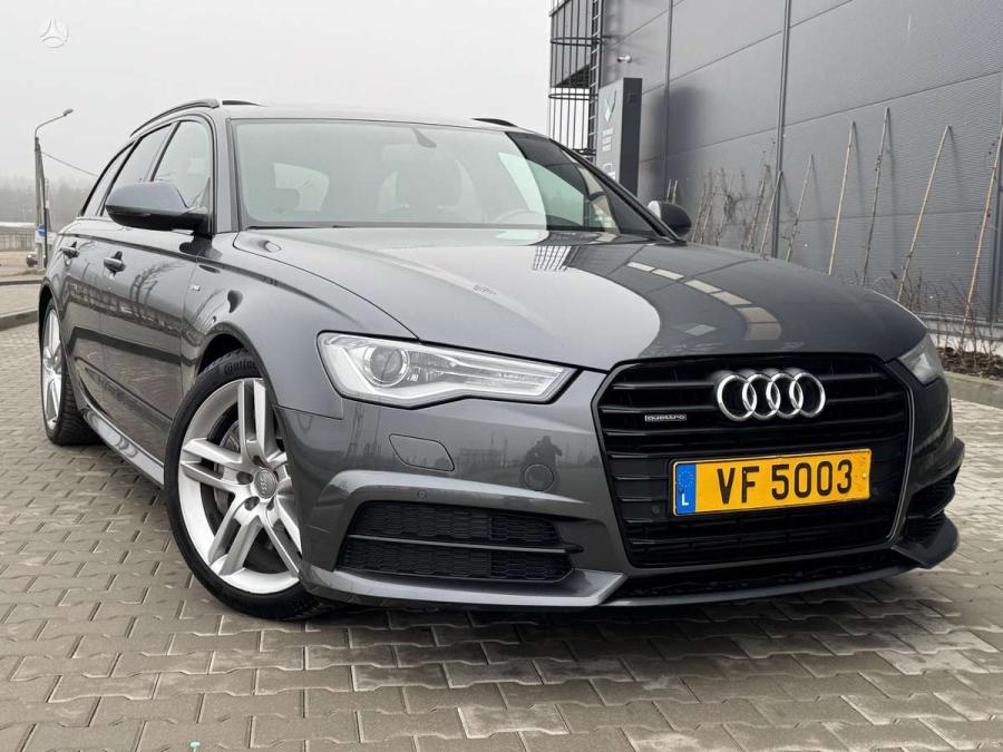Audi A6 2015 Viļņa, ar dzinēja tilpumu 2.97 L un nobraukumu 270 tūkst. km par 14150 €, foto 5 vietnē AUTOMOTO.COM.LV