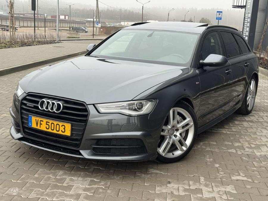 Audi A6 2015 Viļņa, ar dzinēja tilpumu 2.97 L un nobraukumu 270 tūkst. km par 14150 €, foto 6 vietnē AUTOMOTO.COM.LV