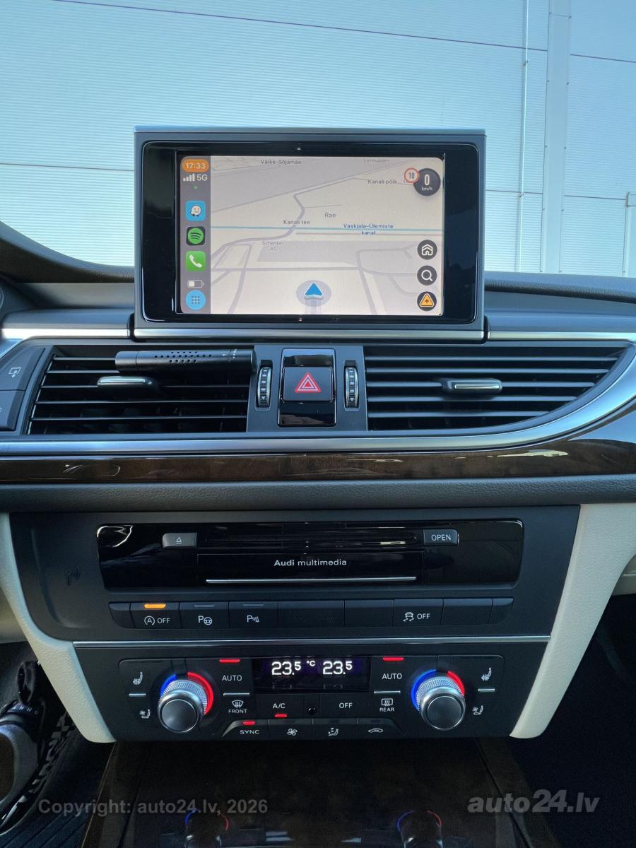 Audi A6 2015 in Tallinn, with an engine capacity of 3.00 L and mileage of 254 thousand km for 18998 €, photo 12 on AUTOMOTO.COM.LV