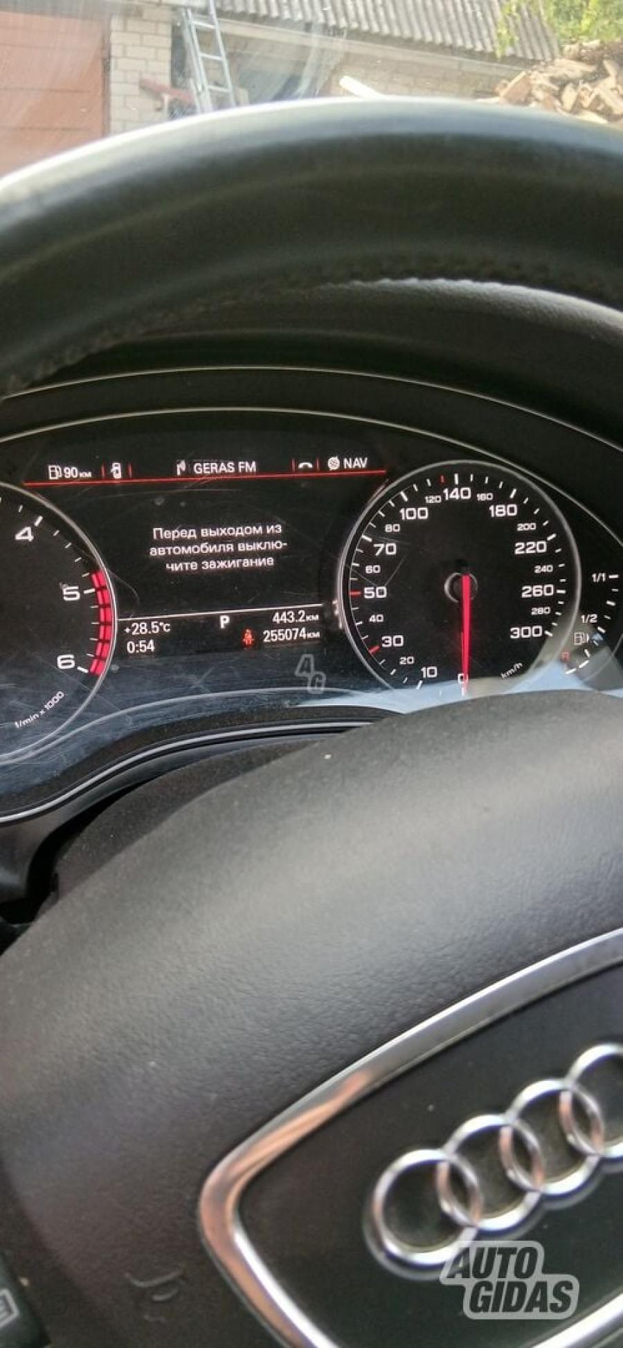 Audi A6 2015 in Kaunas, with an engine capacity of 2.00 L and mileage of 255 thousand km for 9800 €, photo 5 on AUTOMOTO.COM.LV