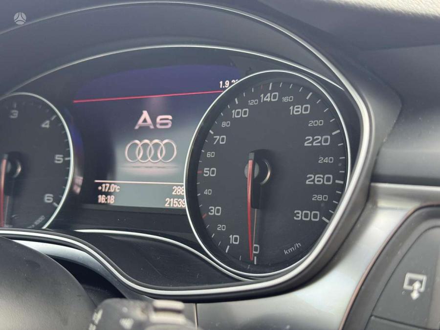 Audi A6 2015 in Salcininkai, with an engine capacity of 1.97 L and mileage of 215 thousand km for 14900 €, photo 17 on AUTOMOTO.COM.LV