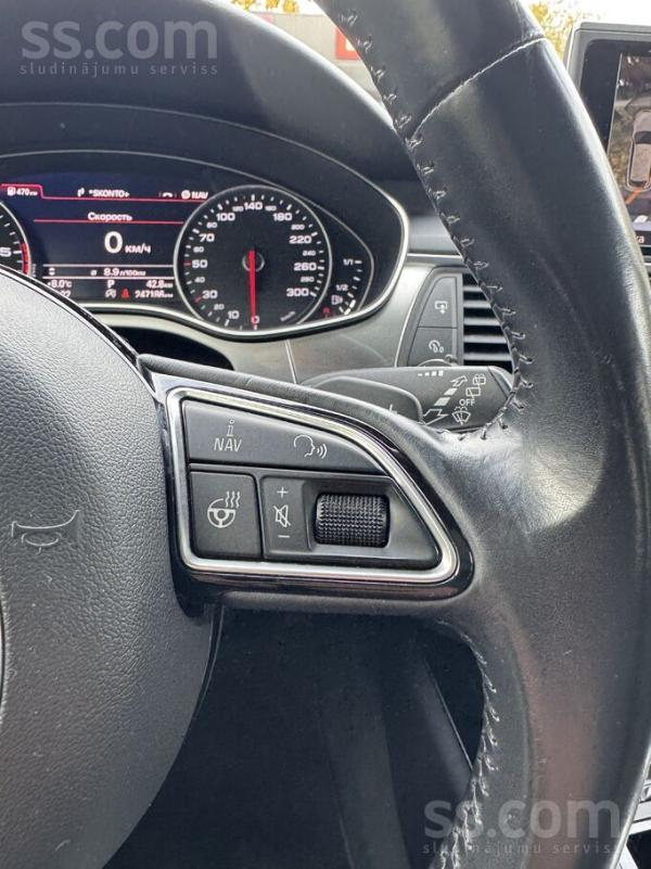 Audi A6 2017 in Riga, with an engine capacity of 3.00 L and mileage of 249 thousand km for 14750 €, photo 9 on AUTOMOTO.COM.LV