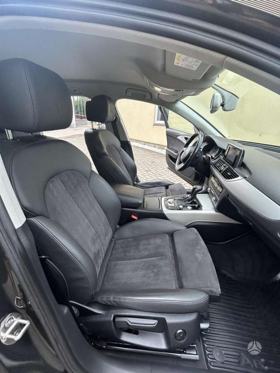 Audi A6 2017 in Kaisiadorys, with an engine capacity of 1.97 L and mileage of 276 thousand km for 12850 €, photo 25 on AUTOMOTO.COM.LV