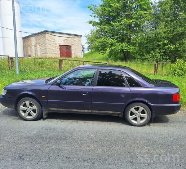Violet Audi A6 1997 in Madona, with an engine capacity of 2.80 L and mileage of 449 thousand km for 2000 €, photo 2 on AUTOMOTO.COM.LV