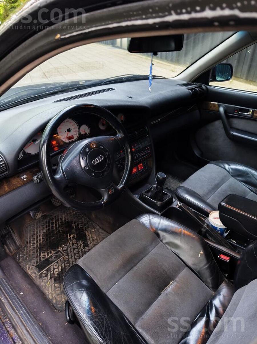 Violets Audi A6 1997 Rīga, ar dzinēja tilpumu 2.50 L un nobraukumu 393 tūkst. km par 3200 €, foto 5 vietnē AUTOMOTO.COM.LV