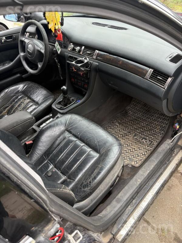 Violets Audi A6 1997 Rīga, ar dzinēja tilpumu 1.90 L un nobraukumu 450 tūkst. km par 650 €, foto 6 vietnē AUTOMOTO.COM.LV