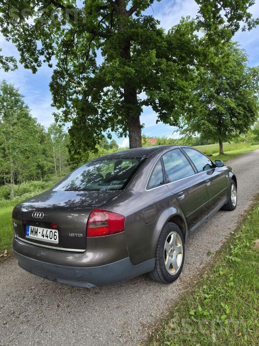 Violets Audi A6 2000 Rīga, ar dzinēja tilpumu 1.90 L un nobraukumu 421 tūkst. km par 1750 €, foto 4 vietnē AUTOMOTO.COM.LV