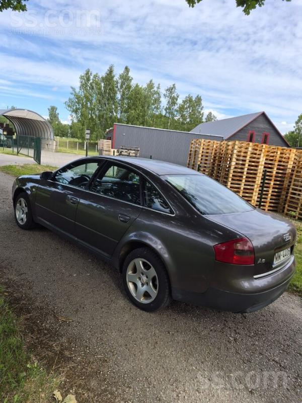 Violet Audi A6 2000 in Riga, with an engine capacity of 1.90 L and mileage of 421 thousand km for 1750 €, photo 5 on AUTOMOTO.COM.LV