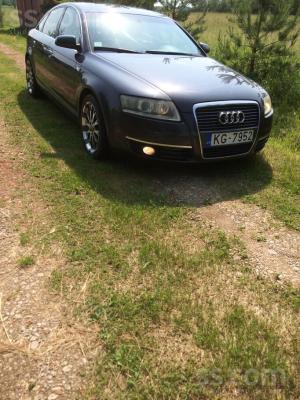 Violets Audi A6 2004 Rīga, ar dzinēja tilpumu 2.70 L un nobraukumu 270 tūkst. km par 3250 €, foto  vietnē AUTOMOTO.COM.LV