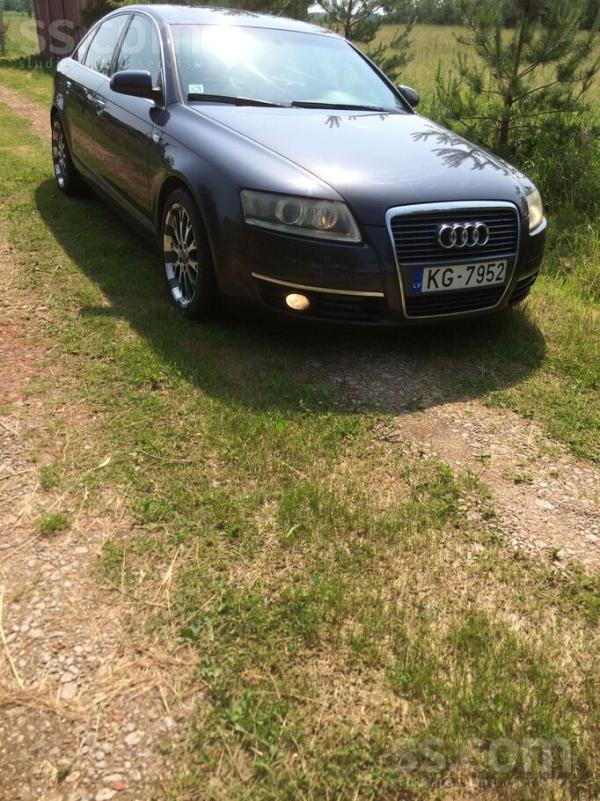 Violet Audi A6 2004 in Riga, with an engine capacity of 2.70 L and mileage of 270 thousand km for 3250 €, photo 1 on AUTOMOTO.COM.LV