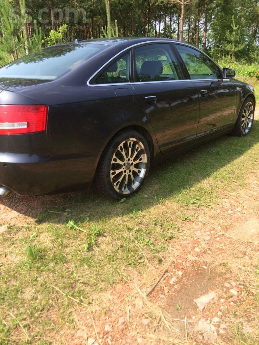 Violets Audi A6 2004 Rīga, ar dzinēja tilpumu 2.70 L un nobraukumu 270 tūkst. km par 3250 €, foto 3 vietnē AUTOMOTO.COM.LV