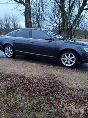 Violet Audi A6 2005 in Talsi, with an engine capacity of 3.00 L and mileage of 372 thousand km for 2350 €, photo  on AUTOMOTO.COM.LV