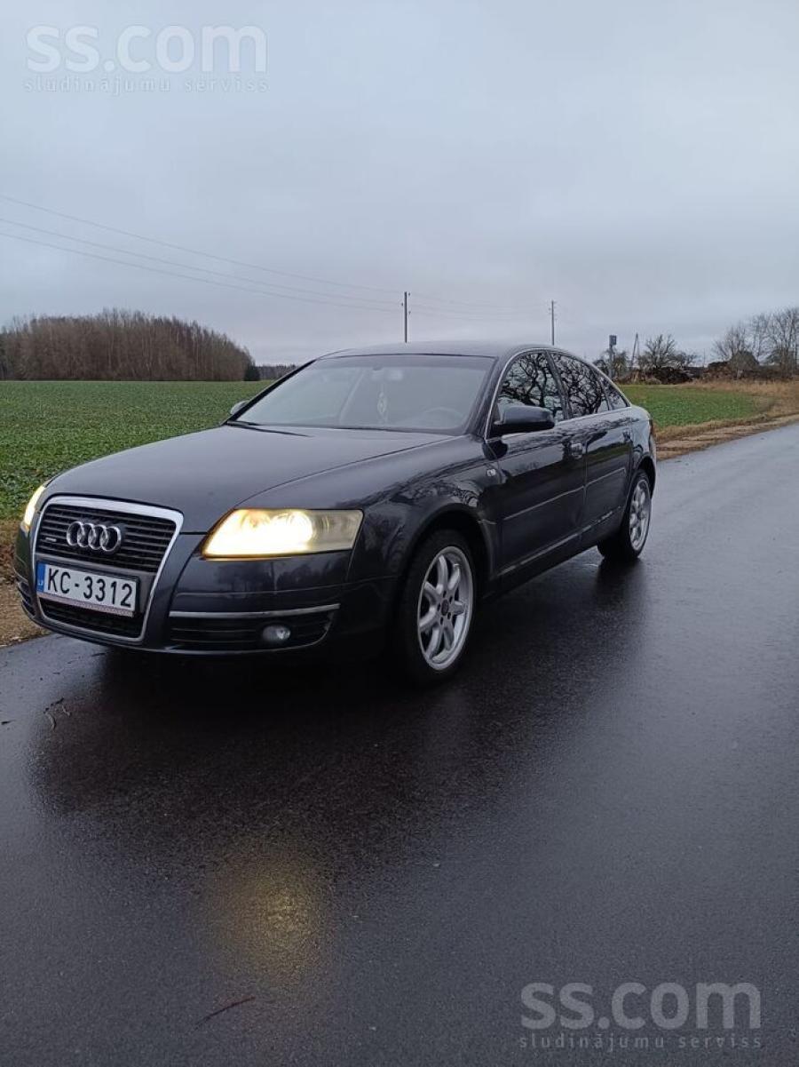 Violet Audi A6 2005 in Talsi, with an engine capacity of 3.00 L and mileage of 372 thousand km for 2350 €, photo 2 on AUTOMOTO.COM.LV